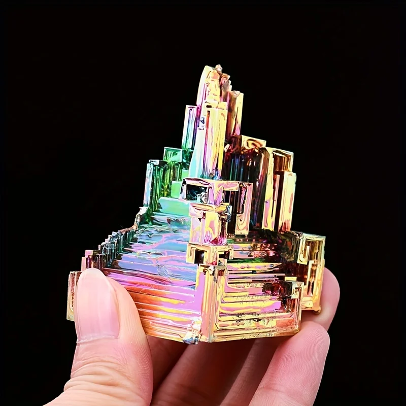 Natural-Bismuth-Ore-Rare-Metallic-Bismuth-Crystal-With-Irregular-Shape ...