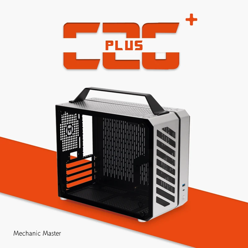 메카닉 마스터 C26PLUS Portable ITX/MATX MB 및 ATX PSU 다기능 컴퓨터 케이스, PC 케이스 ...