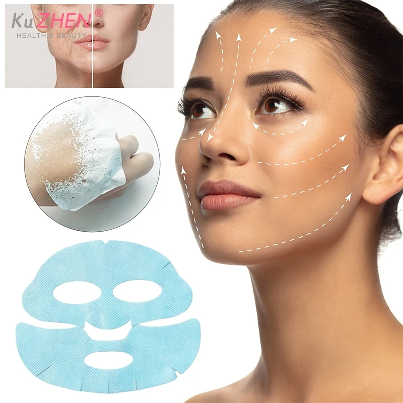 1PC Collagen Film Paper Soluble Facial Mask Face Skin Cheek Sticker ...