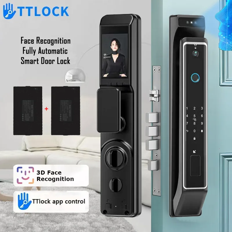 3D-Face-Recognition-Smart-Door-Lock-TTlock-APP-Control-Digital ...