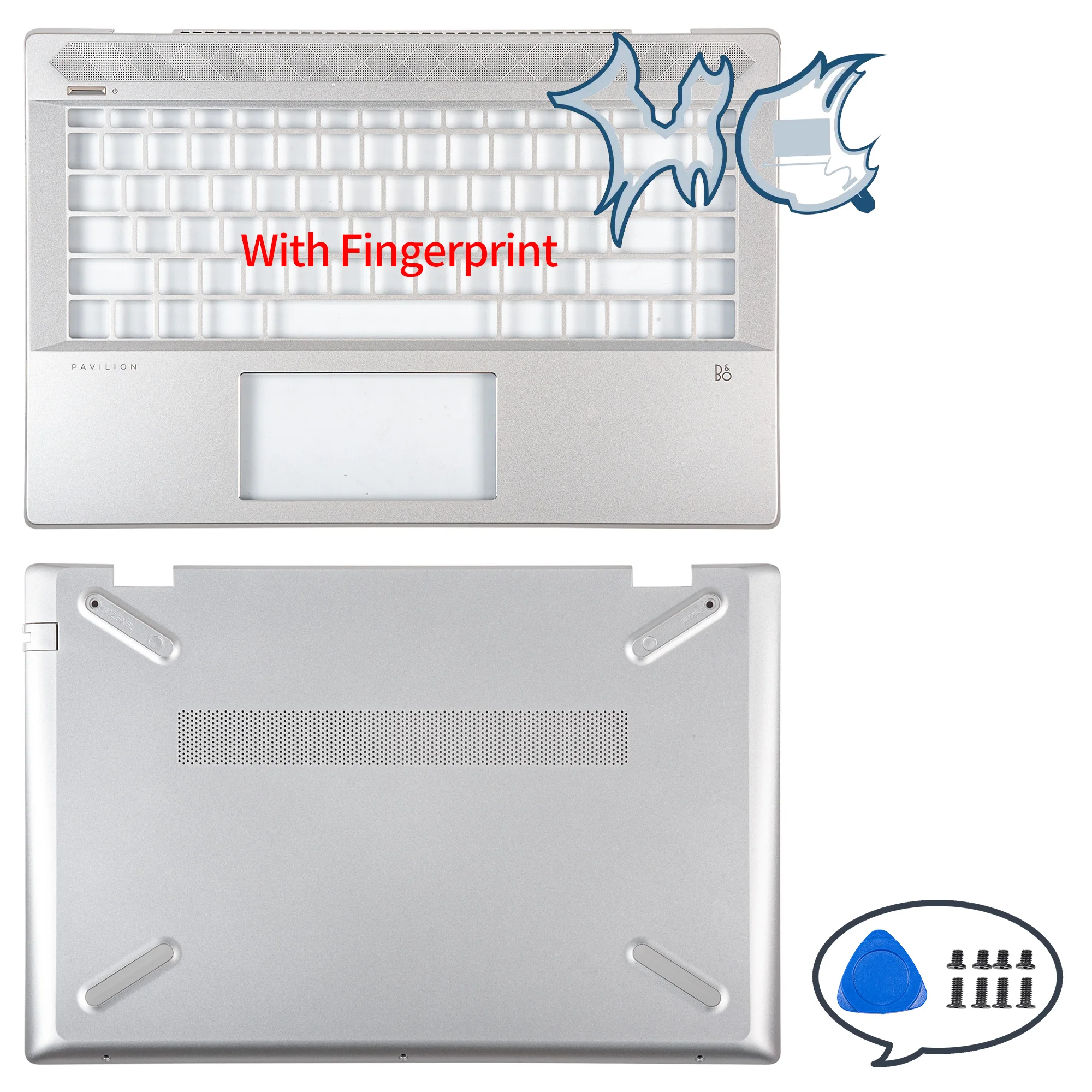 New-Laptop-Covers-For-Pavilion-14-CE-TPN-Q207-Replacement-of-bottom ...