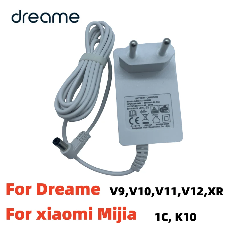 Original Power Adapter for Dreame V9,V10,V11,V12,XR Wireless Hand Held ...