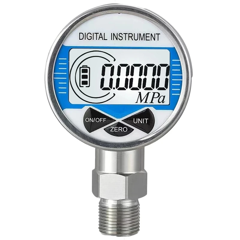 1Pcs Digital Pressure Gauge 60mm High-precision 0.4 LCD Display ...