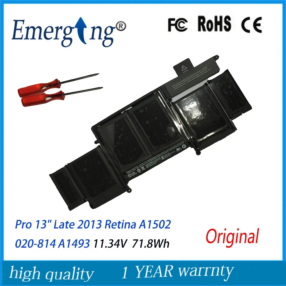 11-34V-71-8Wh-Original-New-A1493-Laptop-Battery-For-apple-MacBook-Pro ...