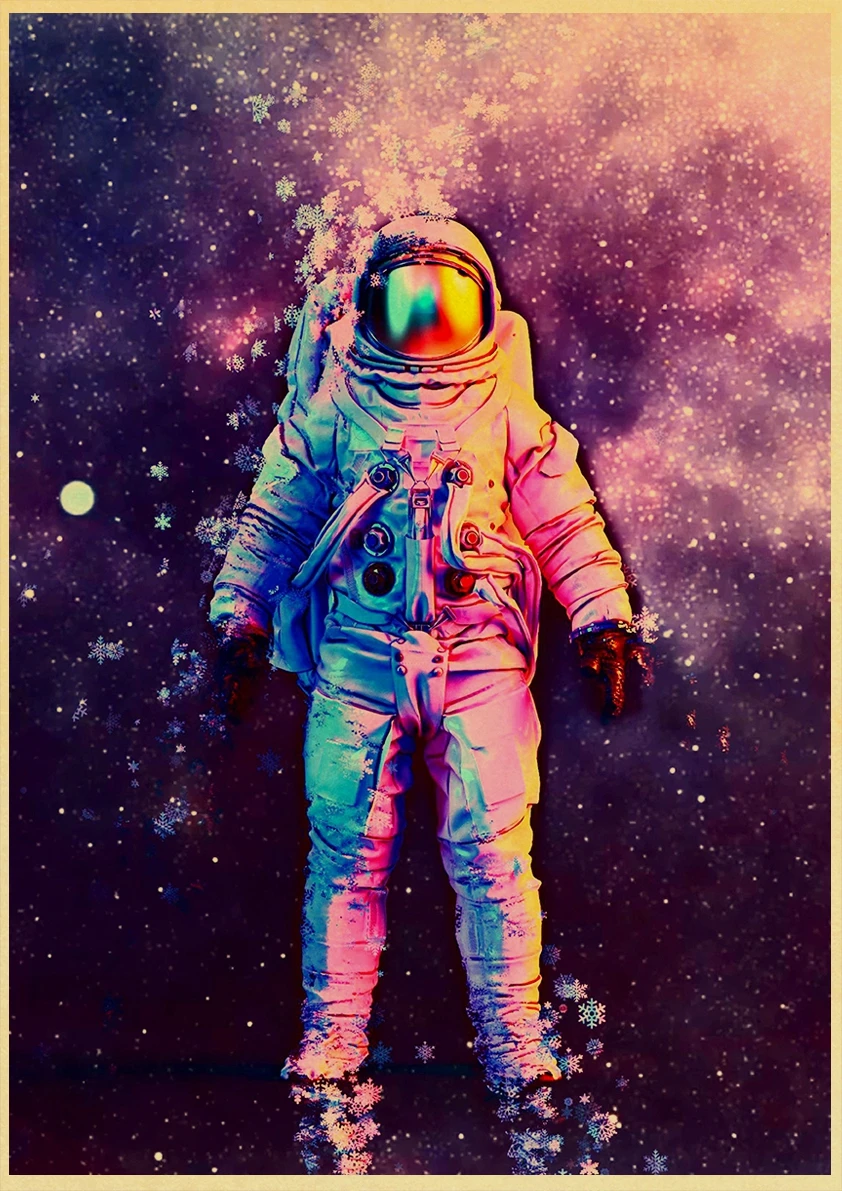 Vintage Outer Space Art