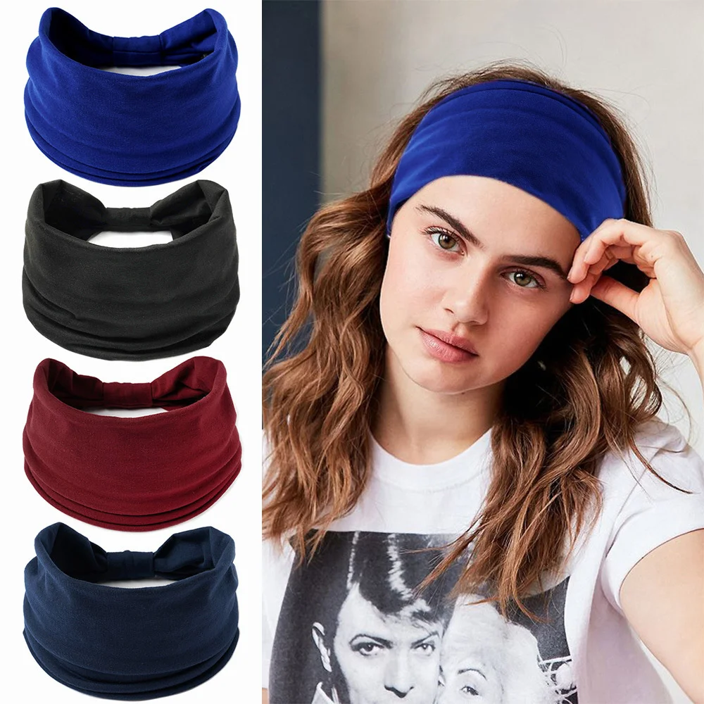 Wide-Stretch-Headbands-Sport-Yoga-Gym-Headband-Hairband-Head-Bands-for ...