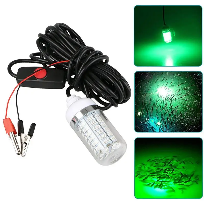 15W-108-LED-Underwater-Night-Light-Submersible-Underwater-Fishing-Light ...