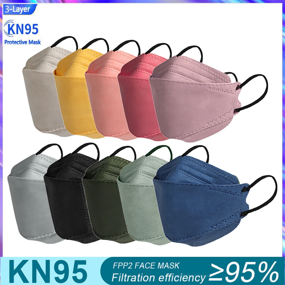 Security-protection Mascarillas Fpp2 Kn95 Morandi Ffp2mask 4 Layer ...