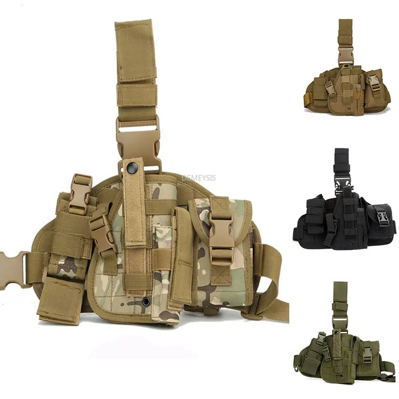 Glock 17 Drop Leg Tactical Holster | Tactical Leg Holster Glock 19 ...