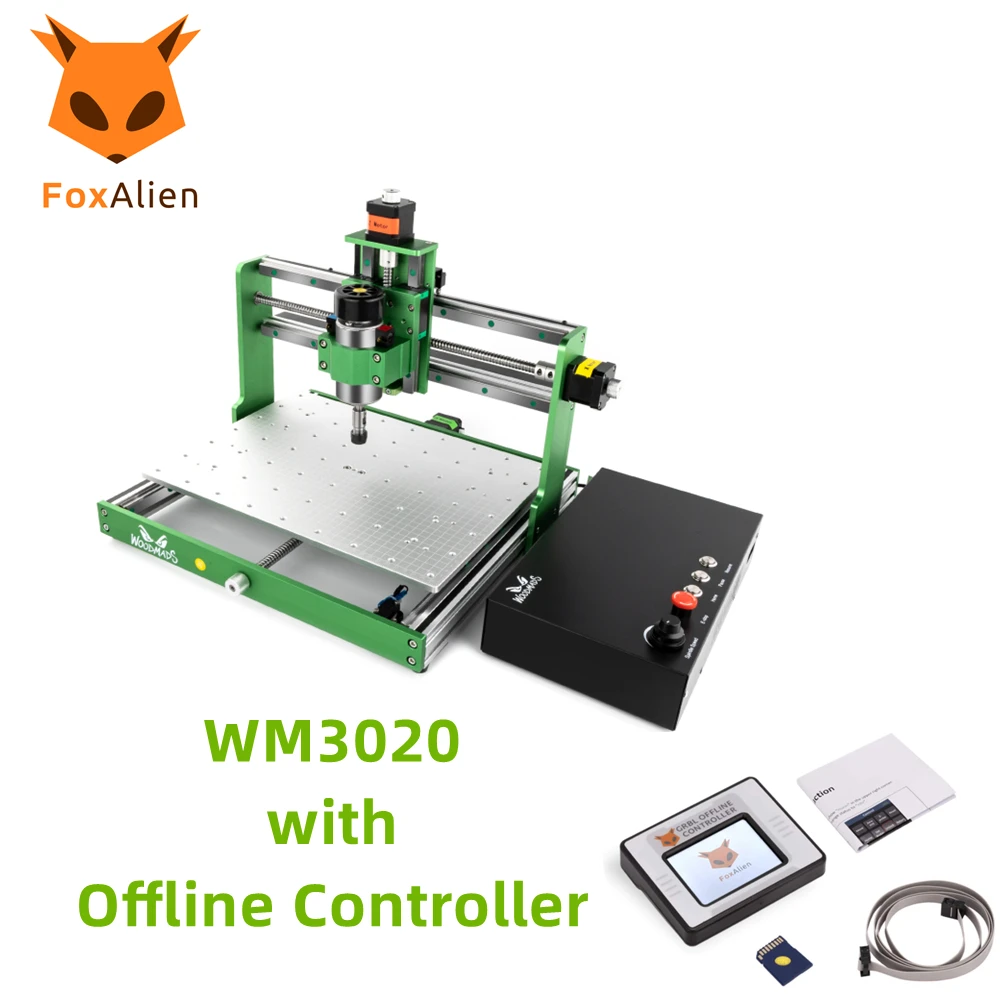 FoxAlien-WM3020-CNC-Router-mit-Offline-Controller-alle-Metall-Rahmen ...