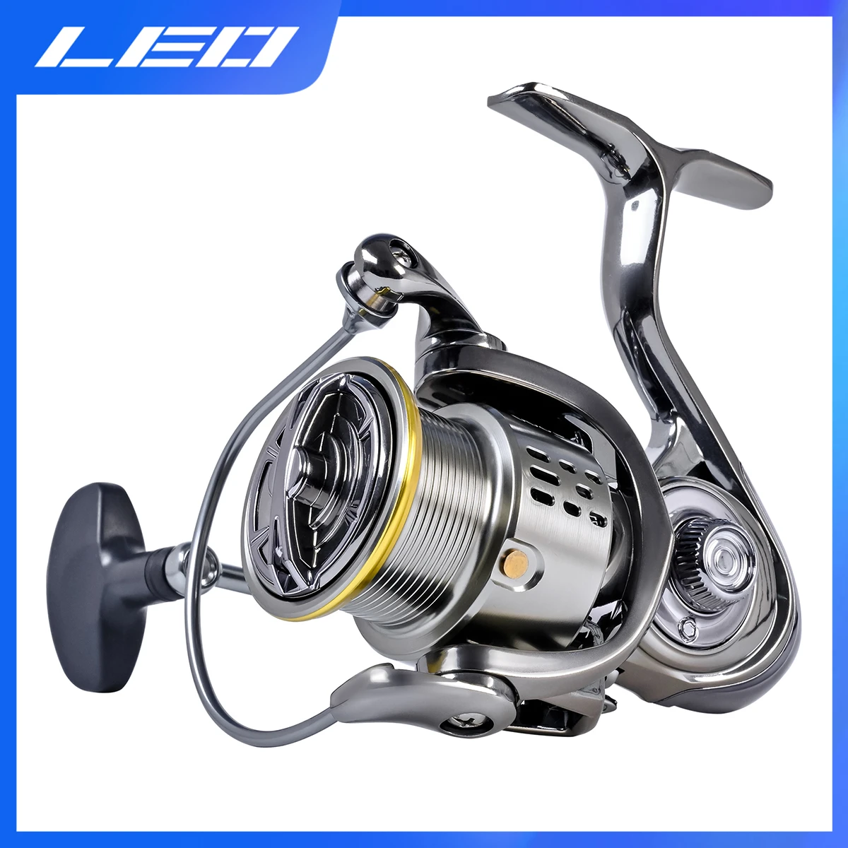 New Spinning Fishing Reels 1000-5000 Ultralight Max Drag 25kg 5.2:1 12 ...