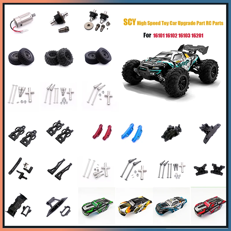 RC-Car-Accessories-6028-6029-6030-6031-For-SCY-16101-16102-16103-16201 ...