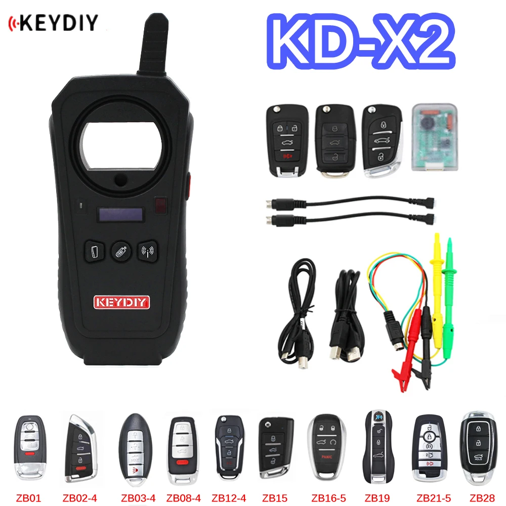 Generador KEYDIY KD X2 para coche, dispositivo de clonación, transpondedor con función de 96 ...