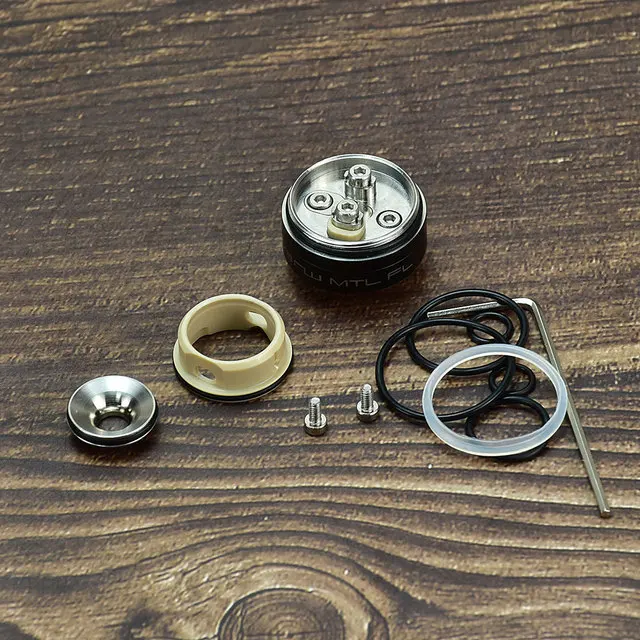 Dvarw MTL FL rta 24mm Tank atomizer RTA VAPE Tank 316ss airflow Single ...