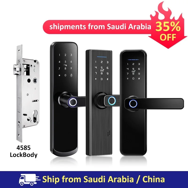 New-Warehouse-Electronic-Fingerprint-Biometric-Digital-Smart-Lock-With ...