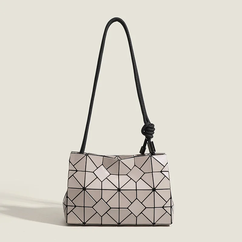 New-2024-Women-Geometry-Handbag-Geometric-Diamond-Lattic-Folded-Totes ...