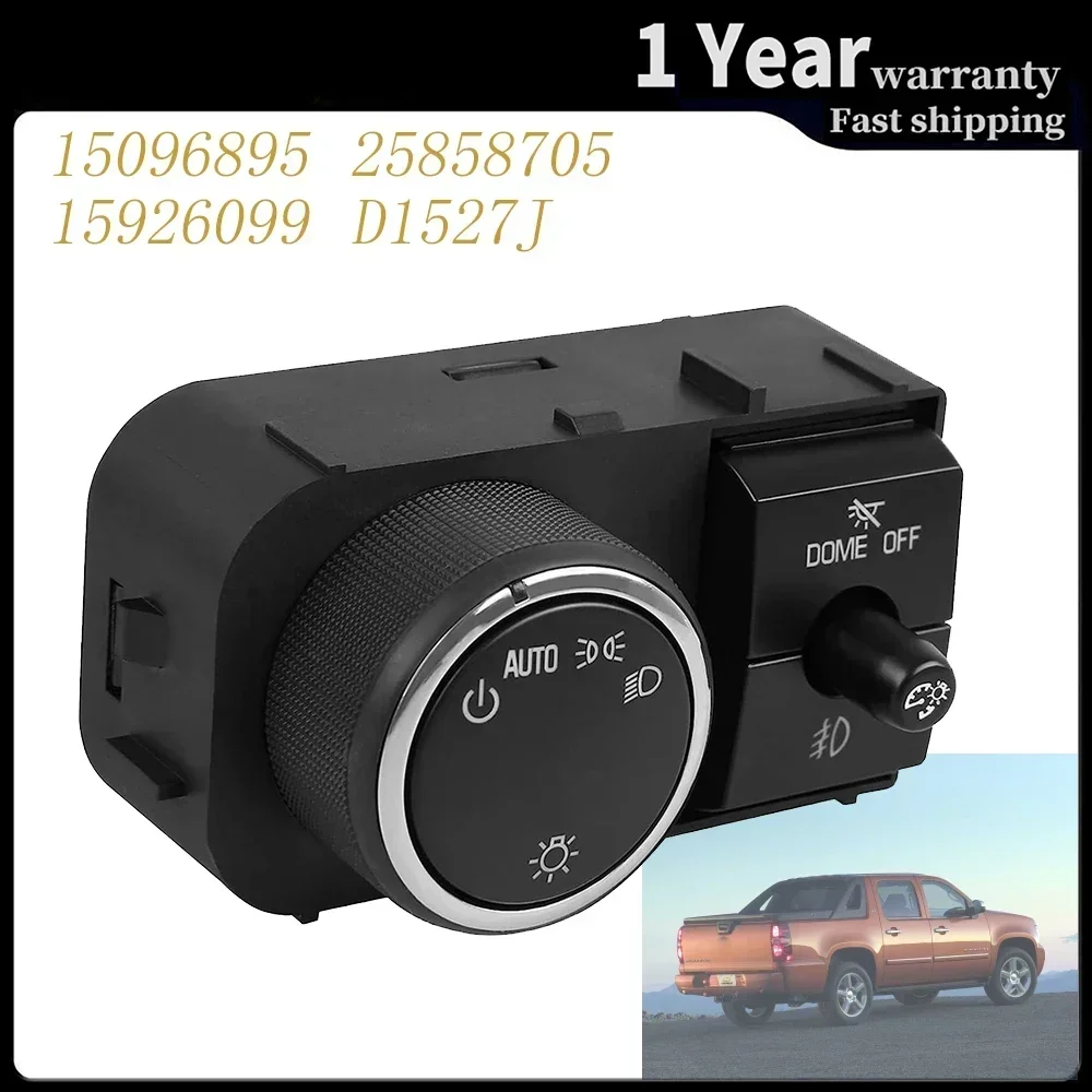 Headlight-Fog-Light-Switch-25858705-for-2007-2013-Chevrolet-Avalanche ...