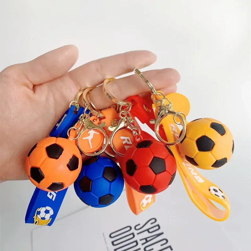 Creative-soccer-keychain-bag-pendant-Car-key-ring-Fan-gift-Cute ...