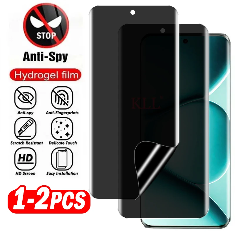 1-2pcs Anti peep Privacy Hydrogel Film for Xiaomi Redmi Note 15 Pro+ 5G ...