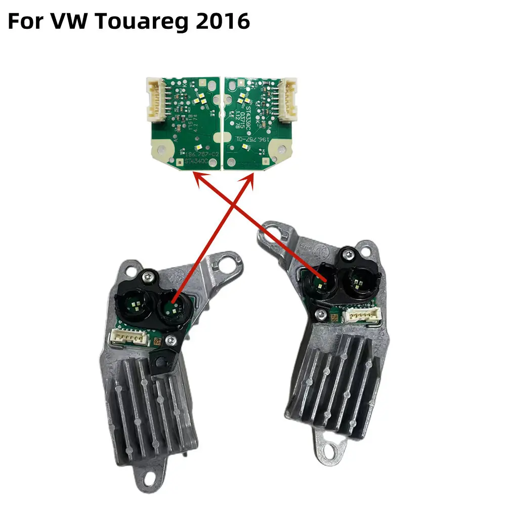 New Headlight Daytime Running Light Module Led Module Pcb 196-757-01 ...