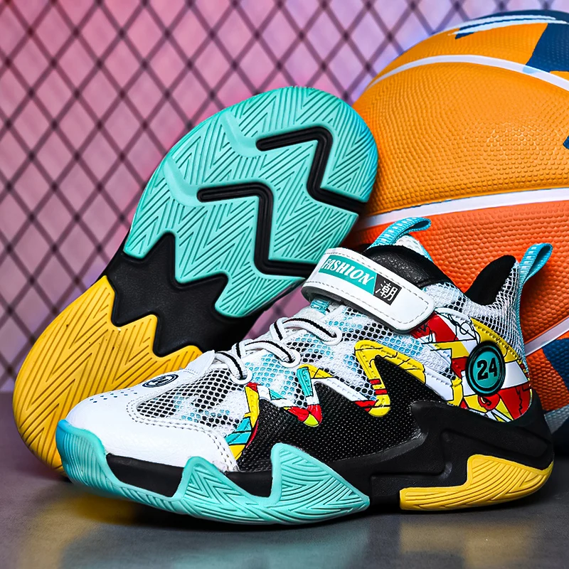 Chaussures De Basket-ball Pour Filles Marque Garçons Baskets ...