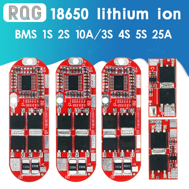 Bms-1s-2s-10a-3s-4s-5s-25a-Bms-18650-Li-ion-Lipo-Lithium-Battery ...