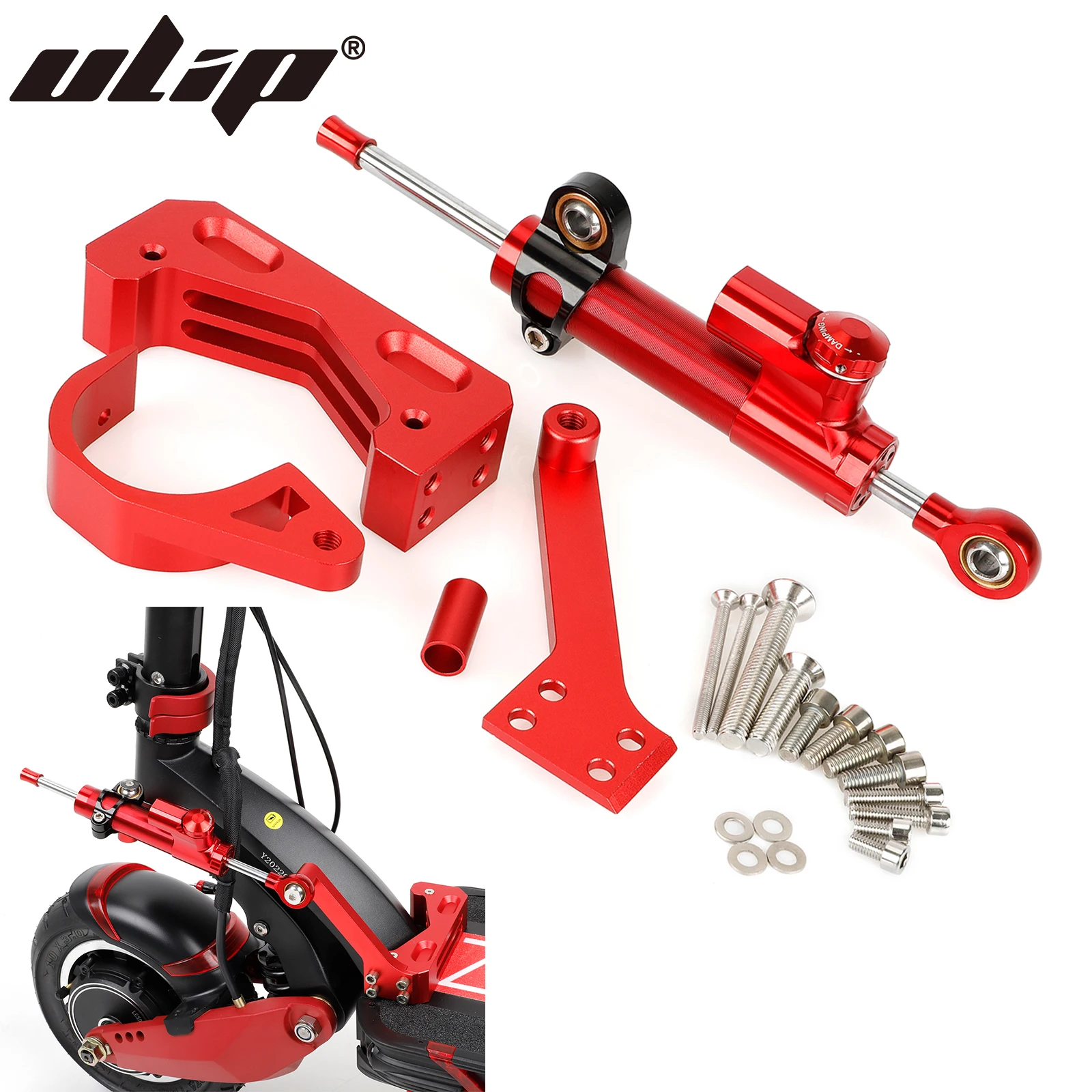 Ulip-For-Zero-10X-Electric-Scooter-Steering-Stabilizer-Damper-Front ...