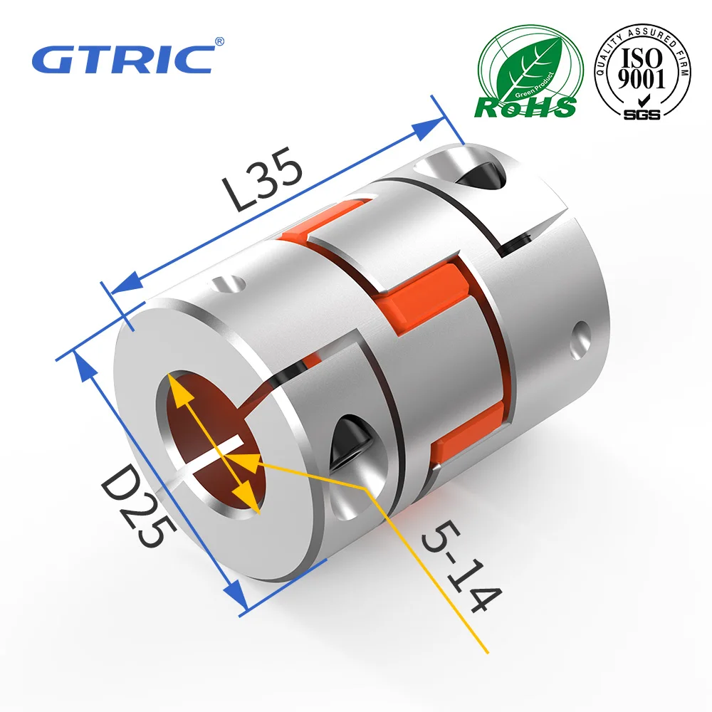 Gtric-Kaakas-Koppeling-D25l35-Spider-Flexibele-Motor-Aluminium ...