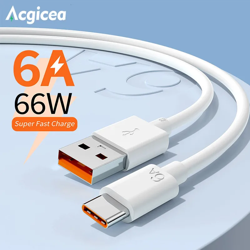 Cable de carga rápida tipo C para móvil, cargador de USB C, Cable de datos, 66W, 4,0, 3,0, para ...