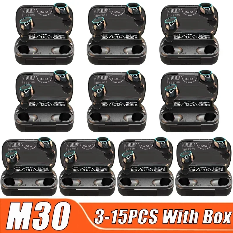 M30-Bluetooth-Earphones-Smart-Headphones-Wireless-Headset-HiFi-Earbuds ...