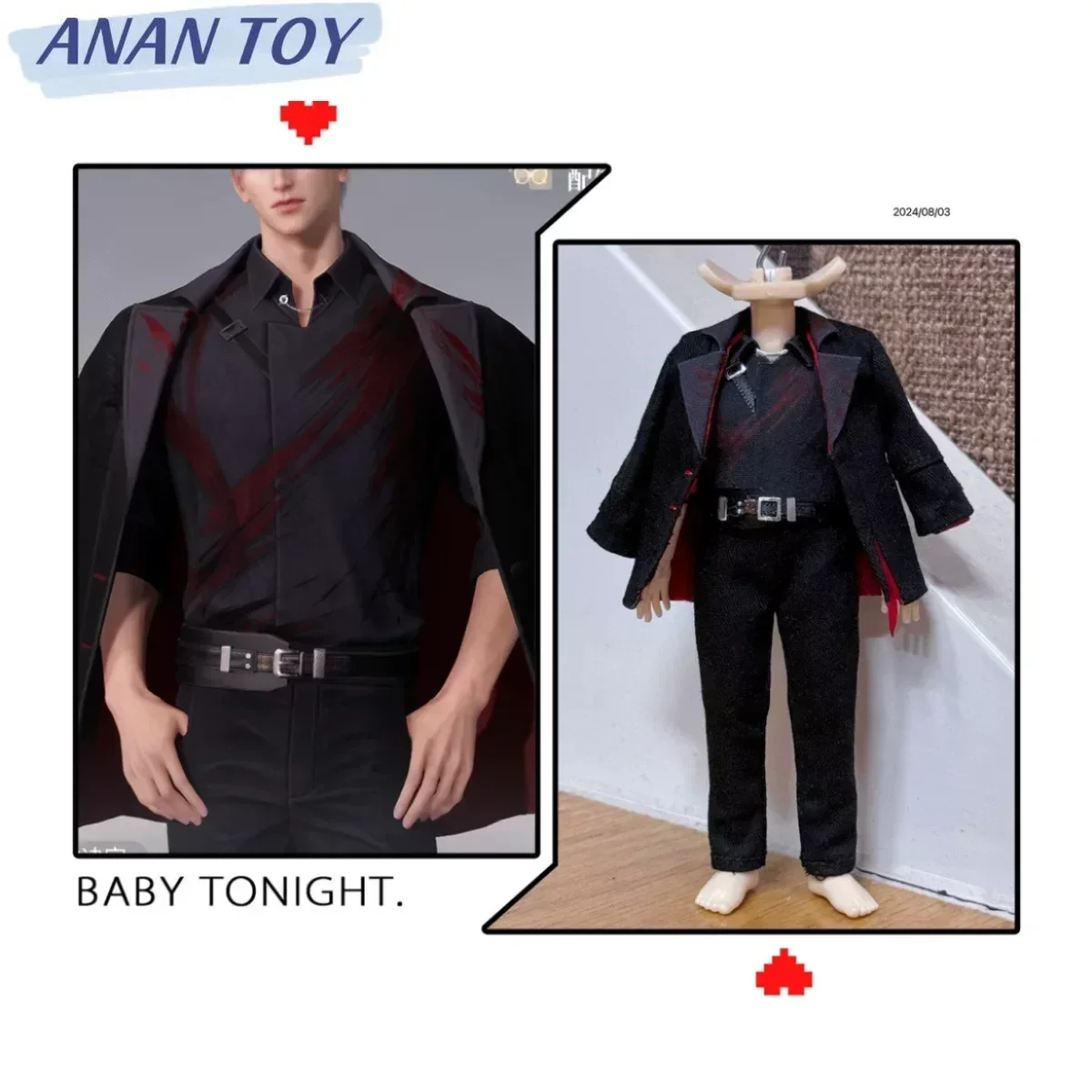 Sylus-Ob11-Clothes-Love-and-Deepspace-Xavier-Zayne-Rafayel-1-12-bjd ...