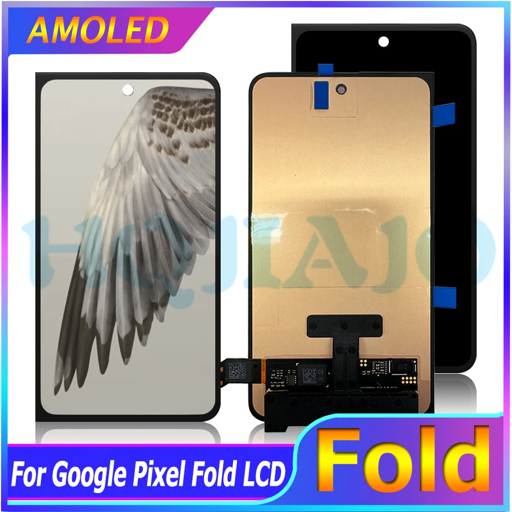 7.6 "สําหรับ Google Pixel Fold LCD G9FPL จอแสดงผล Touch Panel Digitizer ...
