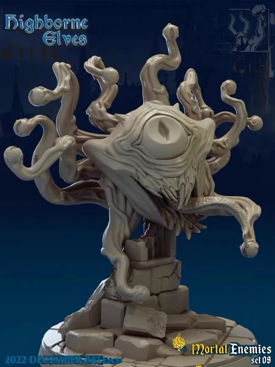 Beholder-Monster-miniatures-One-Eye-Beast-DnD-Figure-HD-3D-Printed ...