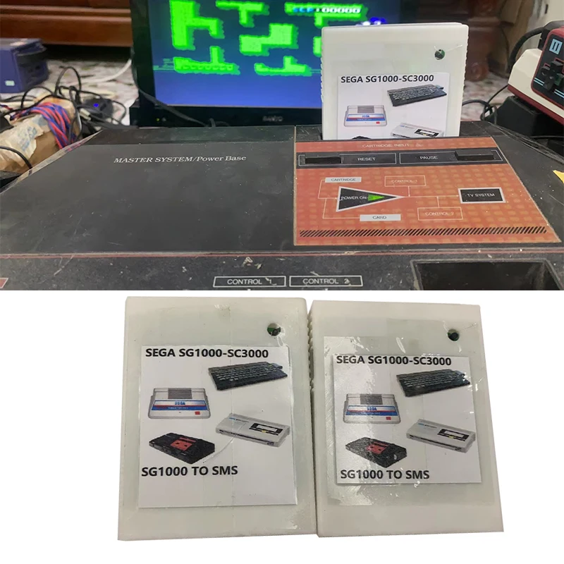 SMS SG-1000 SC-3000 Game Card Retro Game Console: My Real Experience ...