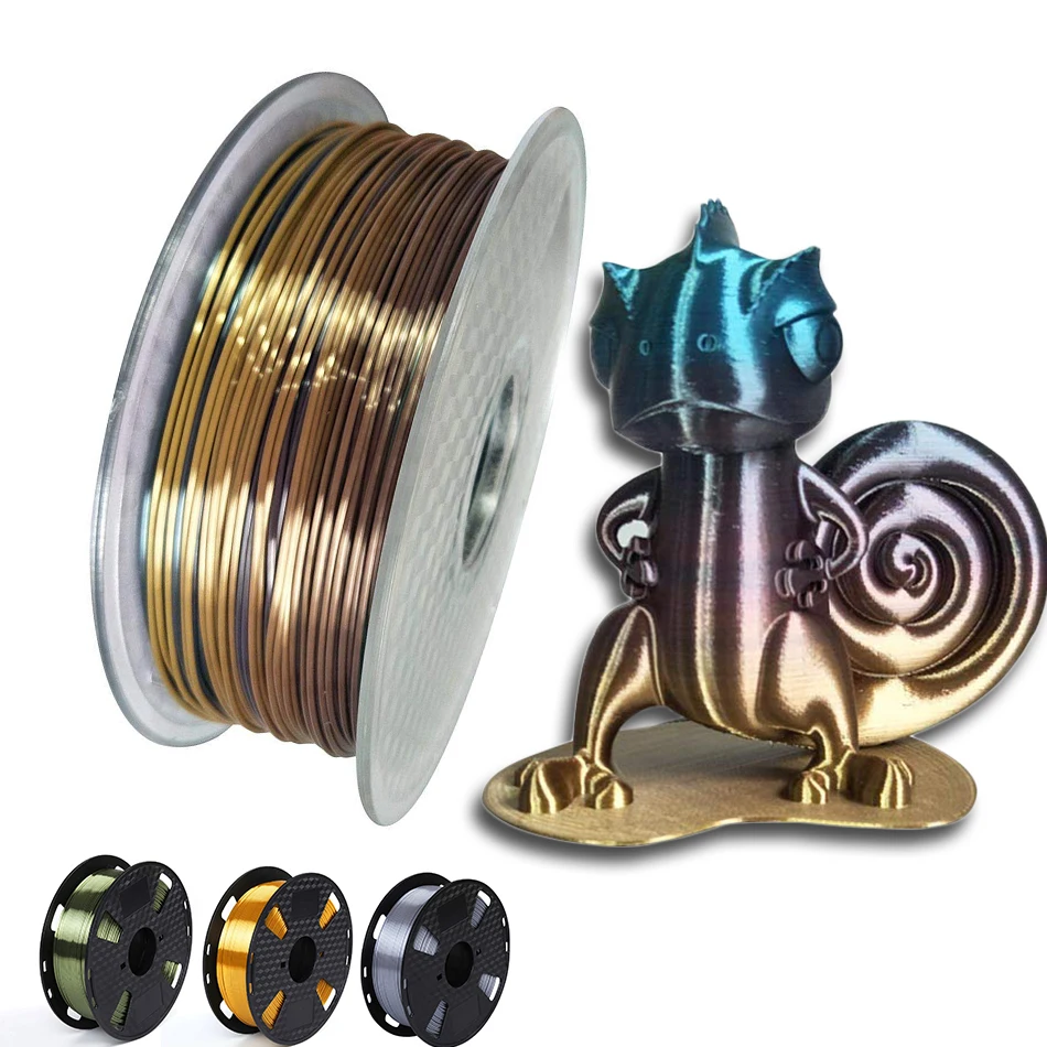 Silk-Metallike-Gradient-Multicolor-3D-Printer-PLA-Filament-1-75mm-3d ...