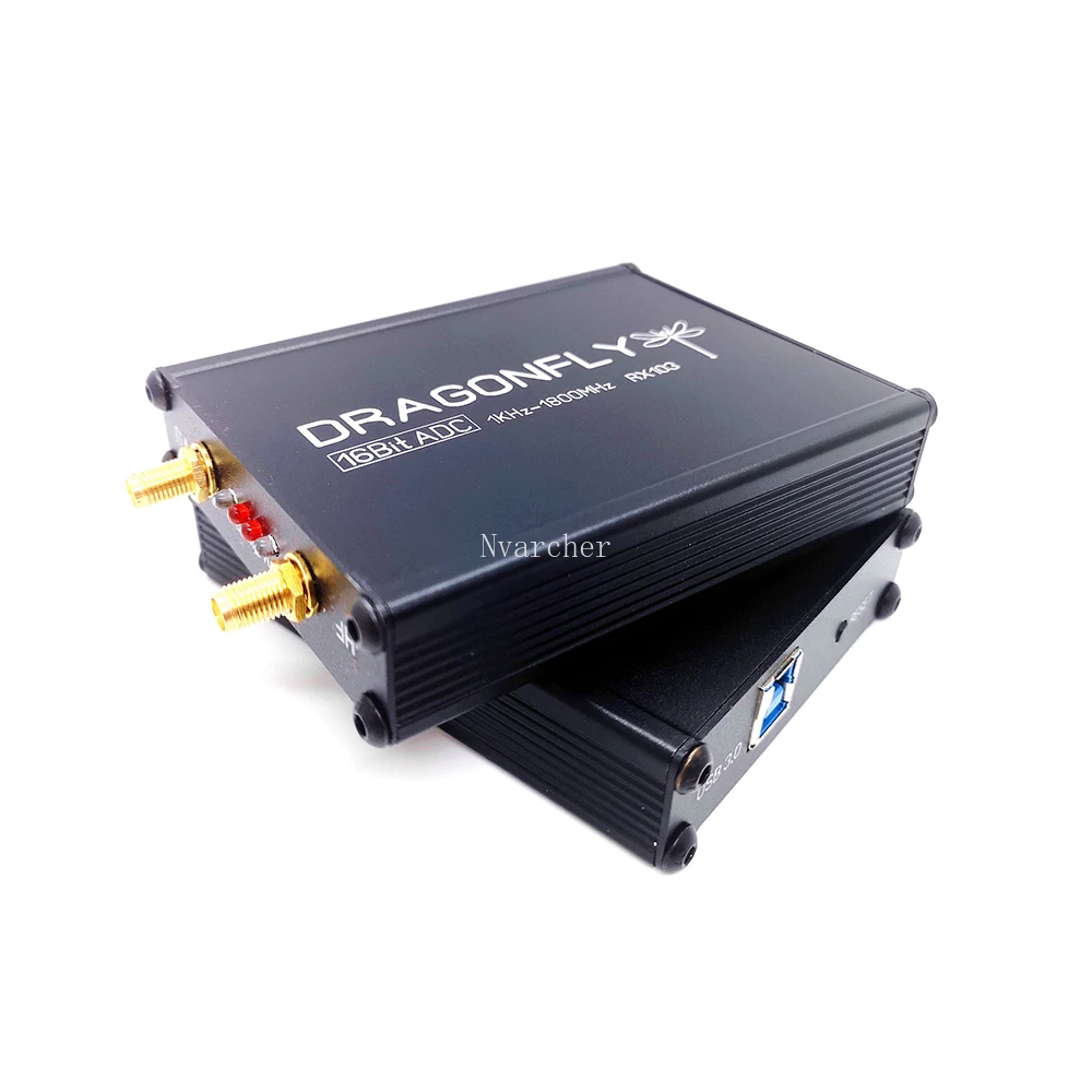 RX 666 LTC2208 SDR receptor inalámbrico Radio 1KHz 1800MHz 16bit ...