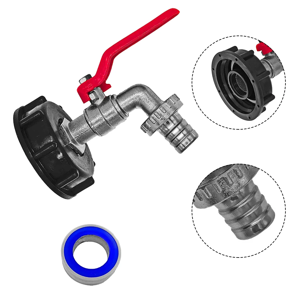 1set-Outlet-Tap-IBC-tank-Tank-faucet-Lid-Adapter-Cap-faucet-tank-1000 ...