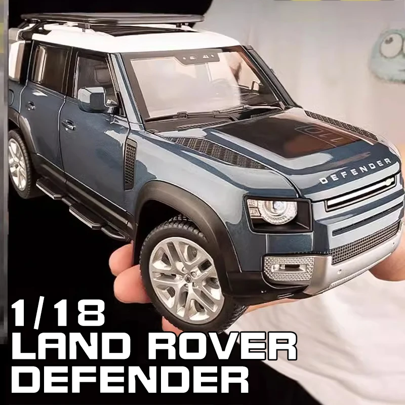 Large-1-18-Land-Rover-Defender-Range-Rover-SUV-Off-Road-Alloy-Model-Car ...