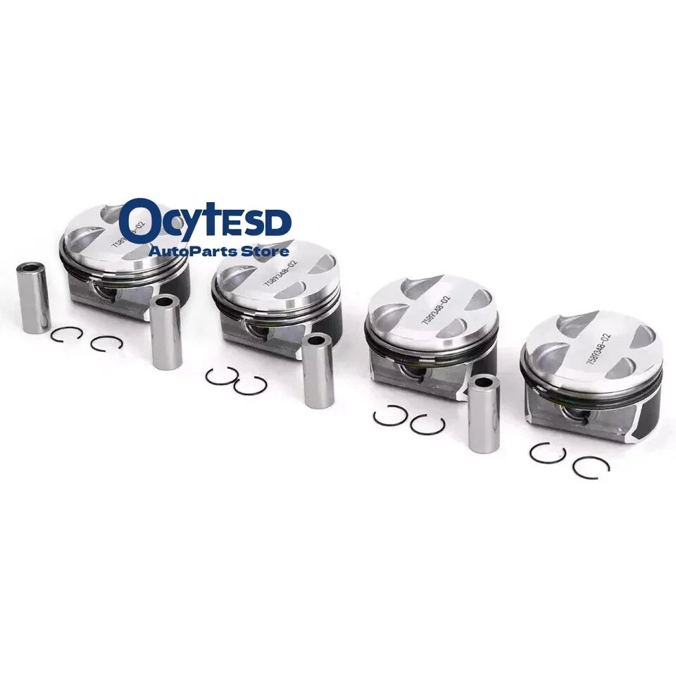 Pistons & Rings Set 11:1 For Mini Cooper one Clubman R55 R56 R57 R58 ...