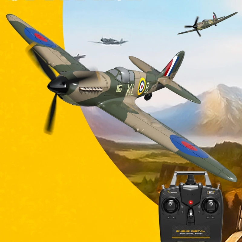 New-Eachine-Spitfire-Rc-Airplane-2-4ghz-Epp-400mm-U-turn-Aerobatic ...