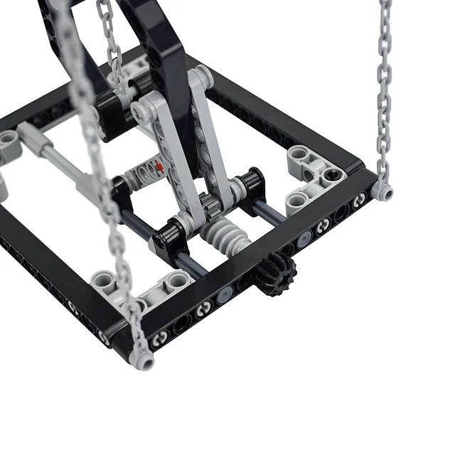 MOC Bricks Set Technical Suspension Tension Balancing Frame Physical ...