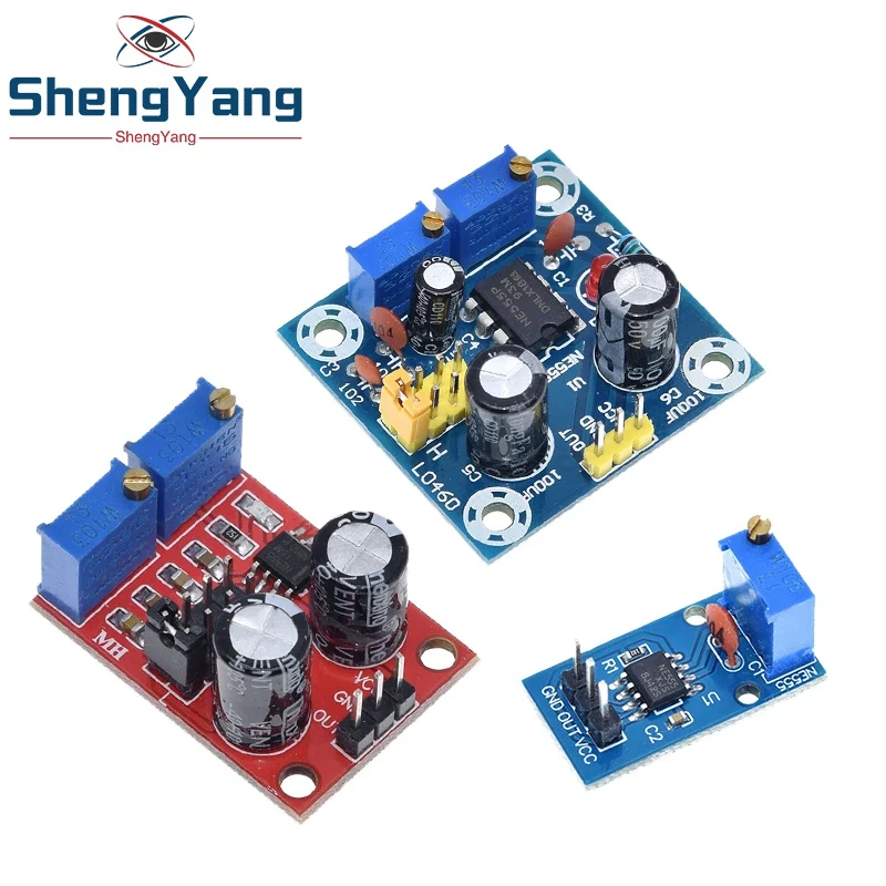 Frequency Generator 5-Pack NE555 Signal Generator Modules - 0.8Hz-60Hz ...