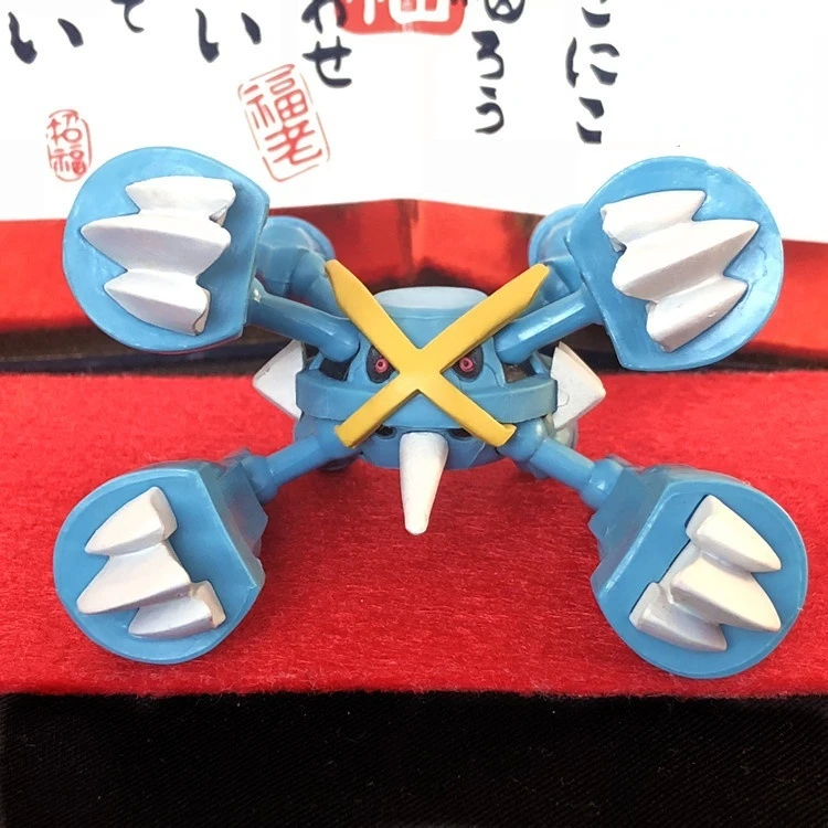 Pokemon TOMY Series Anime Figures Doll Metagross Mega Evolution Action ...