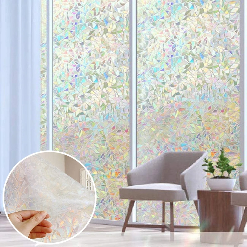 3D-Window-Privacy-Film-Rainbow-Window-Clings-Glass-UV-Blocking ...