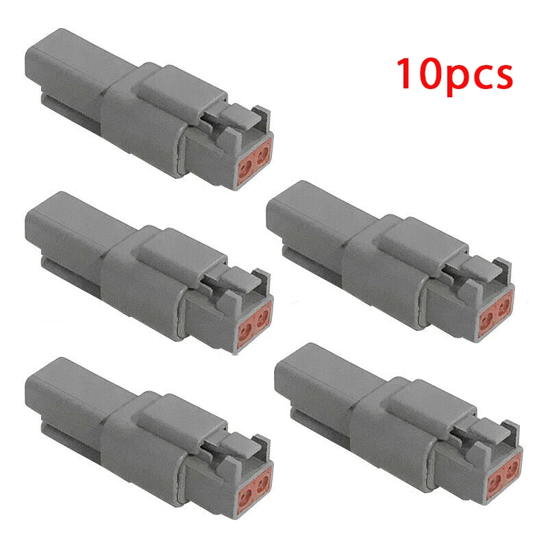 10Pcs-Deutsch-DT-2-Way-Pin-Male-Female-Kit-Electrical-Connector-Plug ...