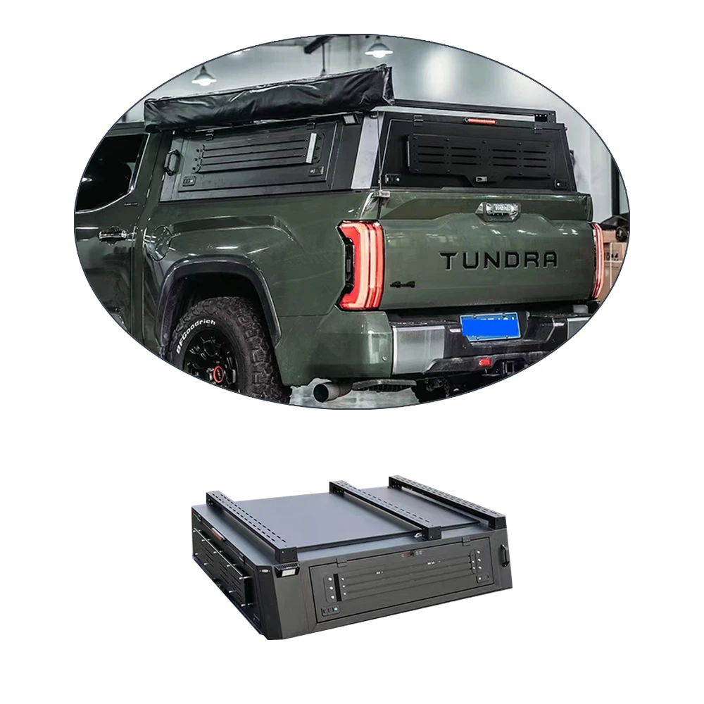 4x4-Pickup-Accessories-Aluminum-Alloy-Truck-Bed-Rack-System-Tundra ...