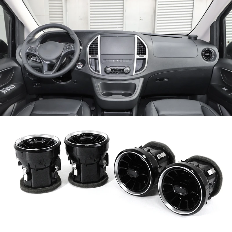 Car-Front-Interior-Dashboard-A-C-Air-Outlet-Turbo-Conditioning-Vent-For ...