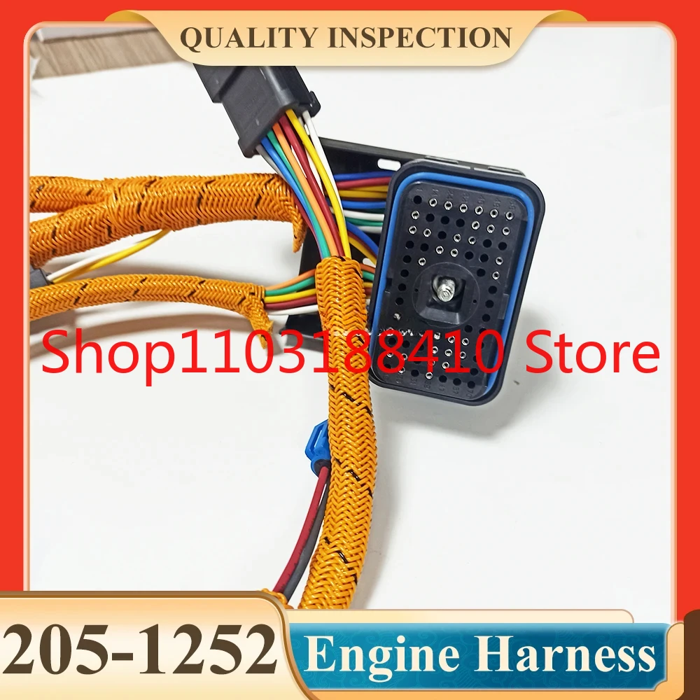 2051252 205-1252 Engine Wire Harness For Caterpillar 3126B 3126E Engine ...