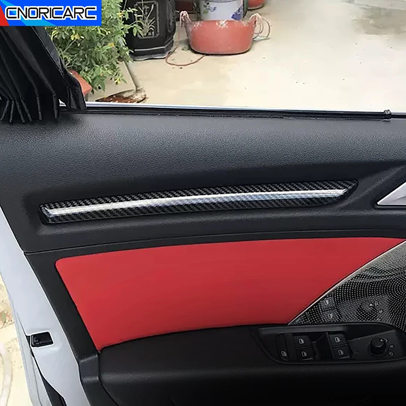 For Audi A3 8V 2013 2020 Car Inner Door Pull Panel Cover Decoration ...