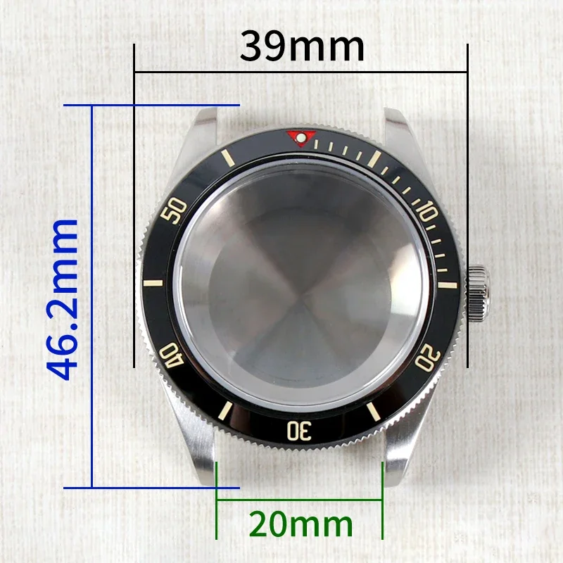 39mm-NH35-NH36-Watch-Case-For-Mod-For-Black-Bay-Case-High-Quality ...